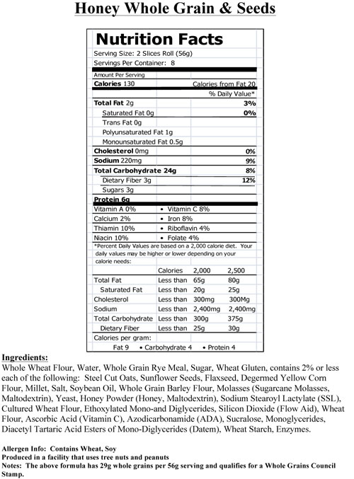 Whole Wheat Bread Nutrition Label Besto Blog Whole Wheat Bread Nutrition Label Besto Blog