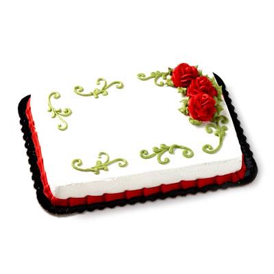 #9 Roses Floral Cake | Hy-Vee Aisles Online Grocery Shopping