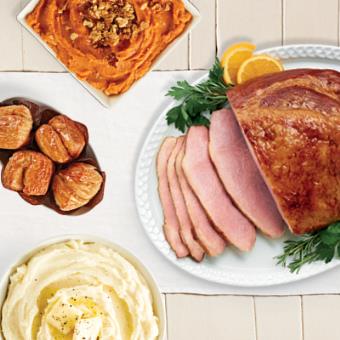 Traditional Boneless Ham Dinner (Serves 8) | Hy-Vee Aisles Online ...