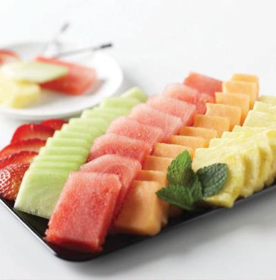 Signature Melon Medley Hostess Tray | Hy-Vee Aisles Online Grocery Shopping